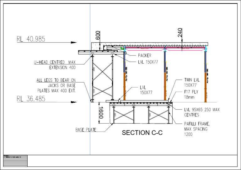 Level 2 Formwork Section C | PDF