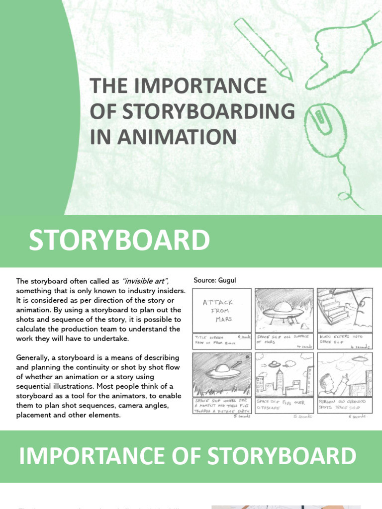 Importance of Storyboarding in Animation | PDF