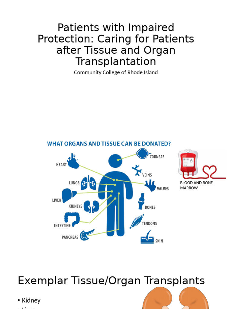 Organ and Tissue Transplantation-SC - 2021 | PDF | Hematopoietic Stem ...