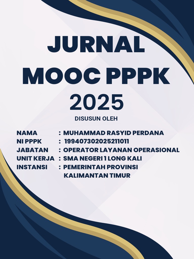 Jurnal Mooc 2025 Muhammad Rasyid Perdana | PDF
