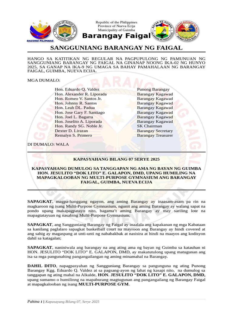 RESO - No.7 - Multi-Purpose Gym | PDF