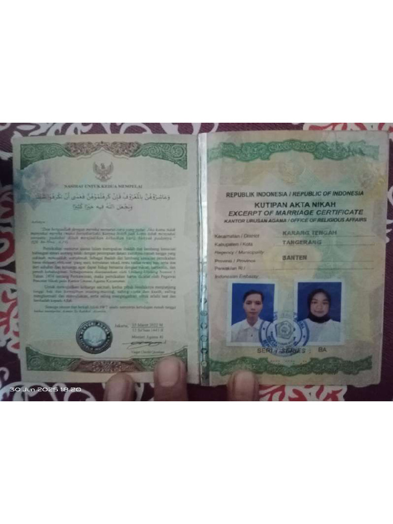 Buku Nikah Compressed | PDF