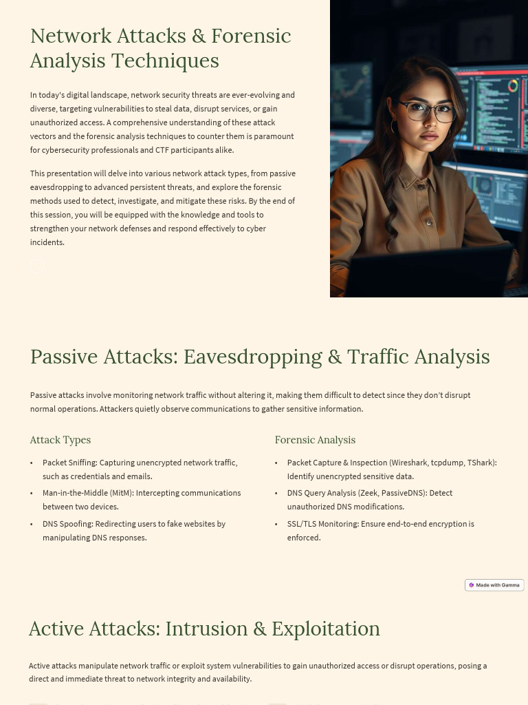 Network Attacks and Forensic Analysis Techniques 2 | PDF | Malware ...