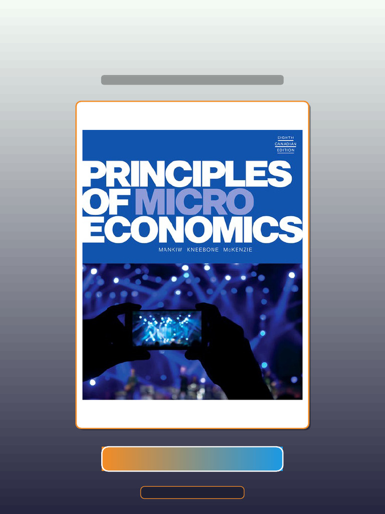 Real Test Bank Principles of Microeconomics 8th Edition N Gregory ...