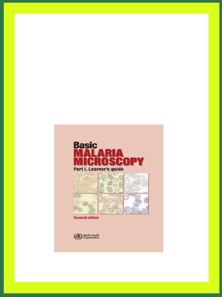 Basic Malaria Microscopy Learner S Guide World Health Organization PDF Download | PDF | Malaria ...