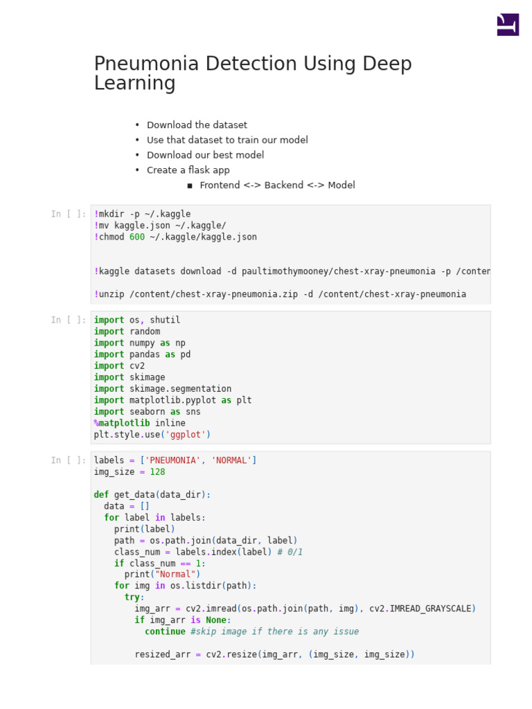 Pneumonia Detection Using Deep Learning 1749471355 | PDF | Artificial ...