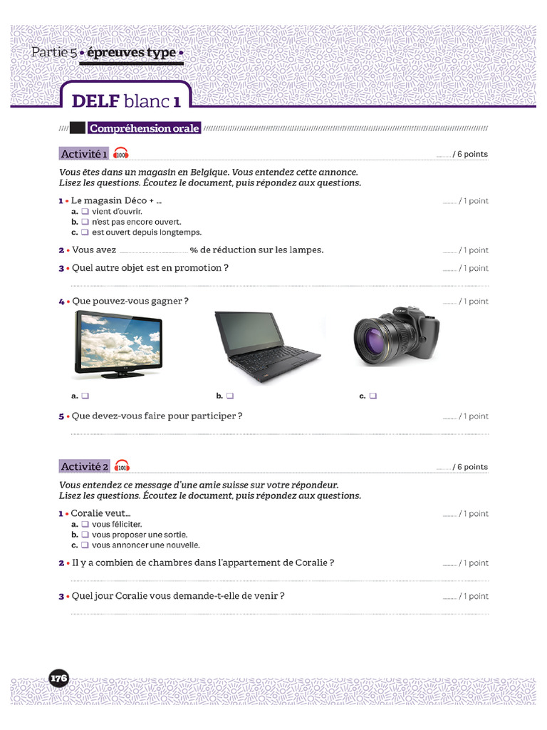 ABC Delf A2 Nouveau Format Full | PDF