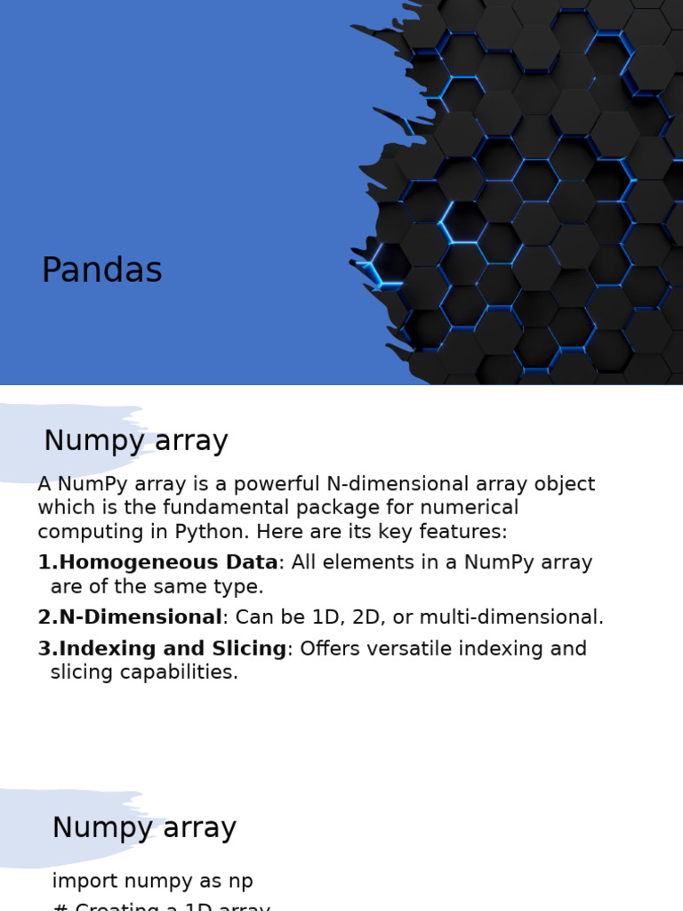 Pandas | PDF