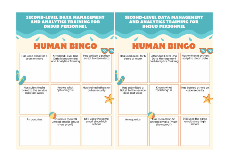Human Bingo | PDF