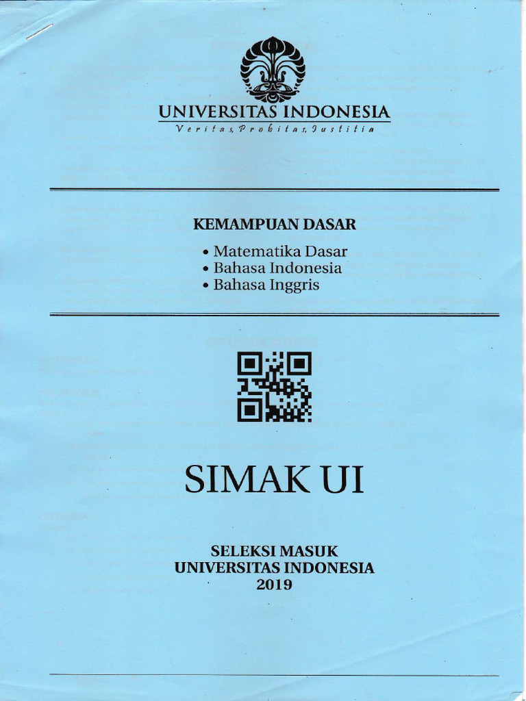 Simak Ui TKD 2019 | PDF