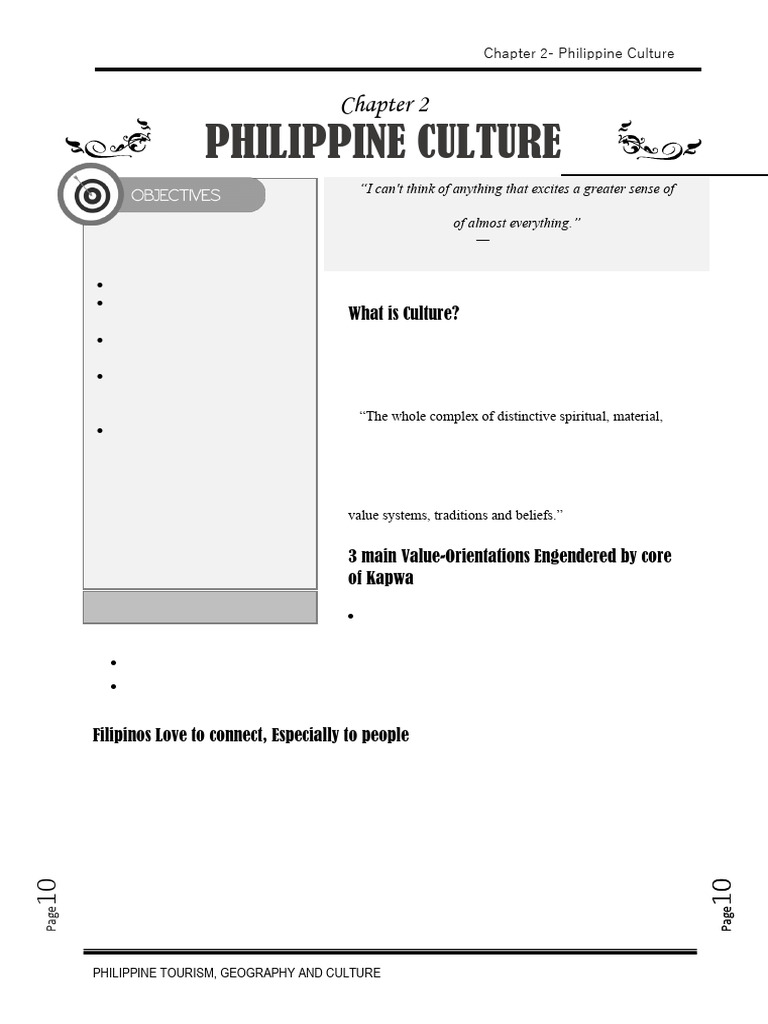 Understanding Philippine Culture and Values | PDF | Philippines ...