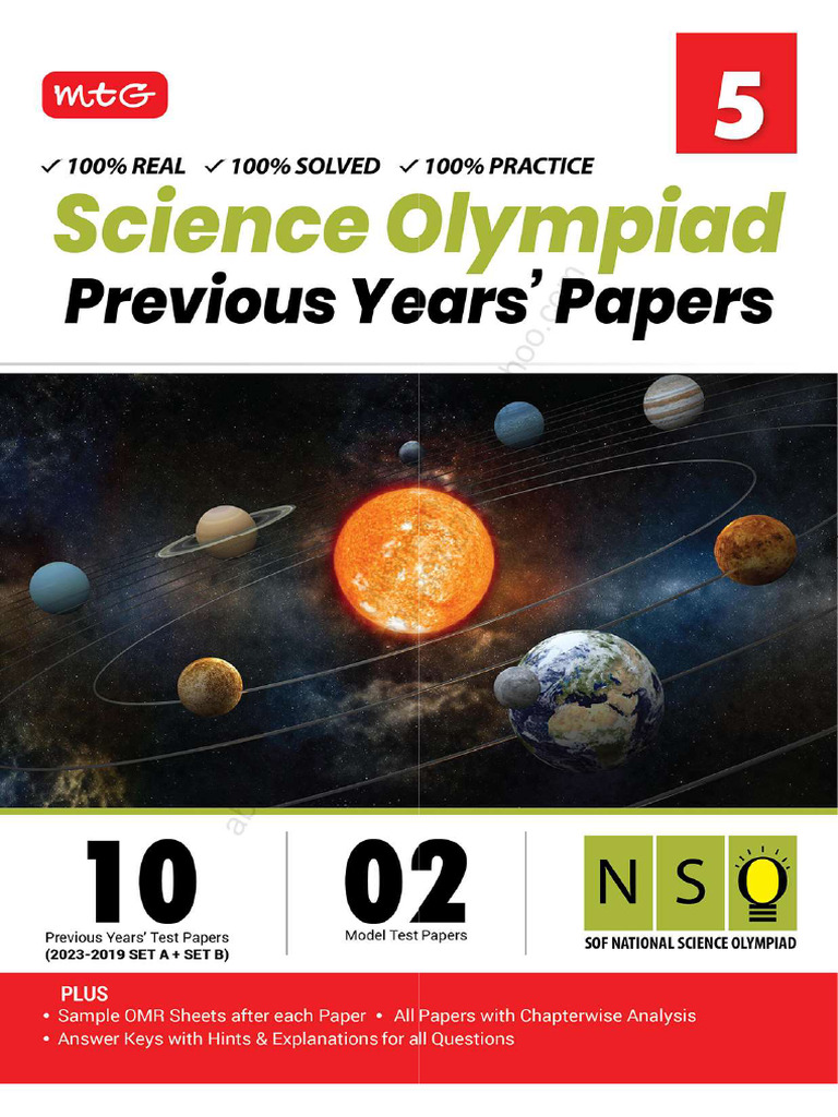 SOF PYQ Class 5 Science-1 | PDF