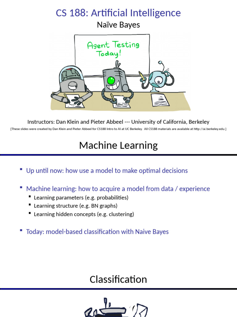 Lecture Naive Bayes.2021 | PDF | Statistical Classification | Statistical Inference