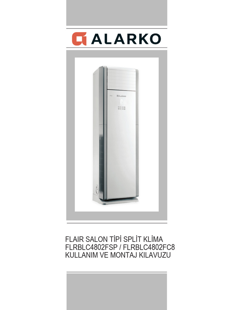 Alarko Flair Salon Tipi Split Klima MKK 2025 | PDF