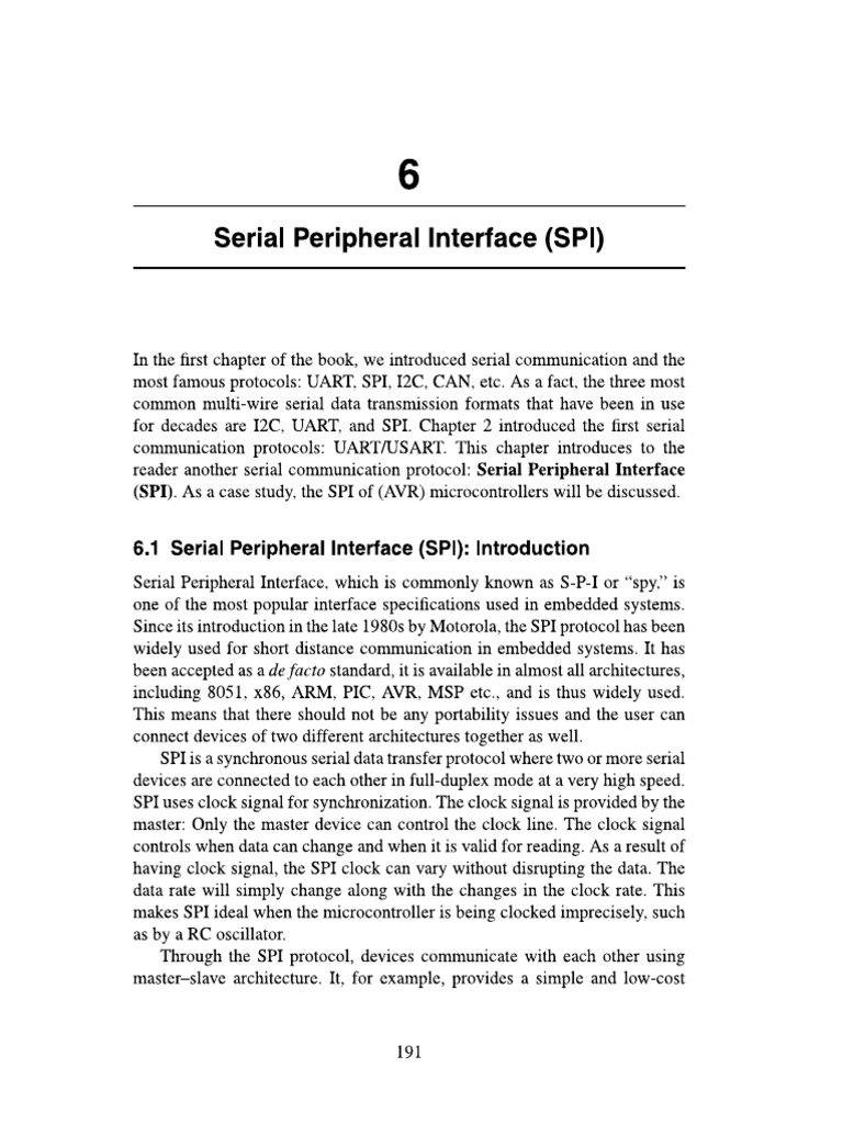 SPI Introduction | PDF