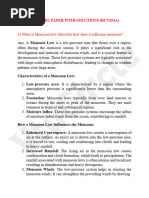 BCV654A Model Question Paper 2022-23 | PDF | Water Conservation | Water
