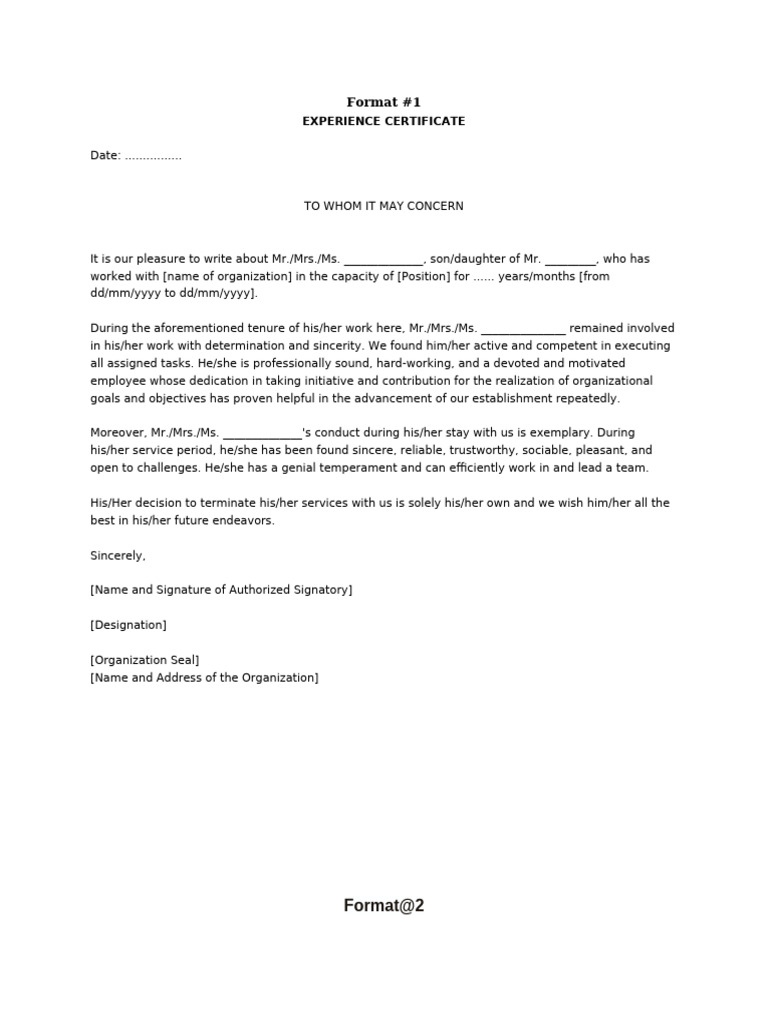 Experiment Certificates | PDF