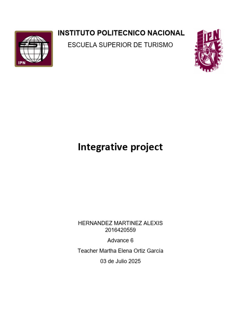 Tarea Integradora Merged | PDF