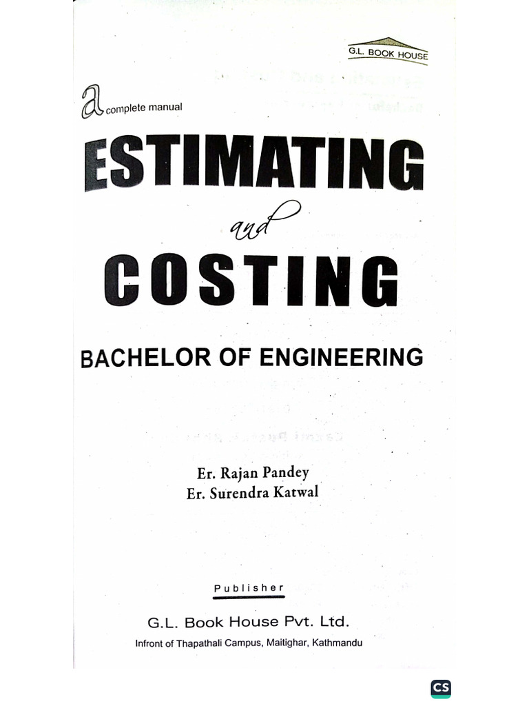 Estimation Guid | PDF