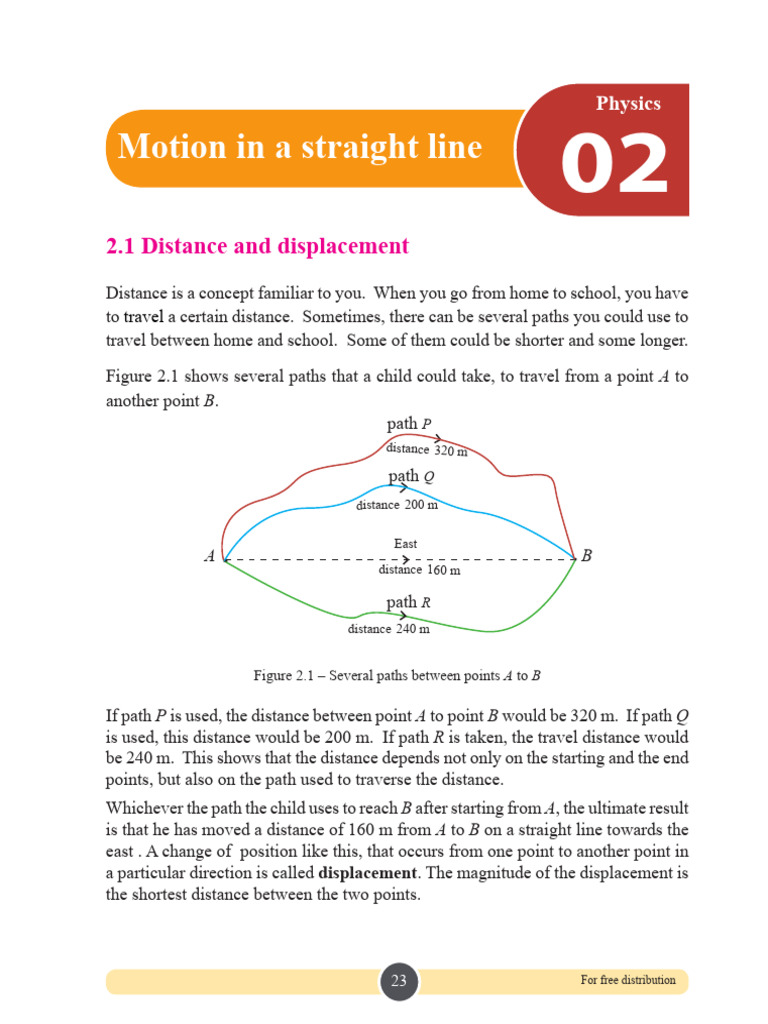 Chapter 2 | PDF | Velocity | Acceleration
