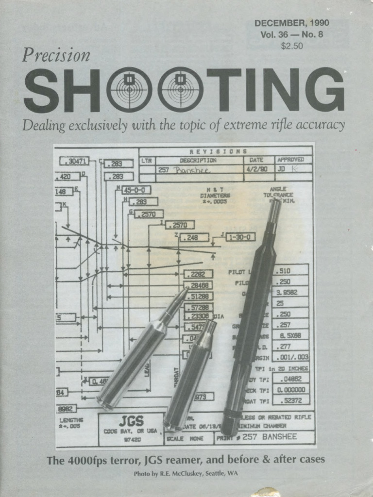PS 1990 12 v36n08 | PDF | Pistol And Rifle Cartridges | Ammunition