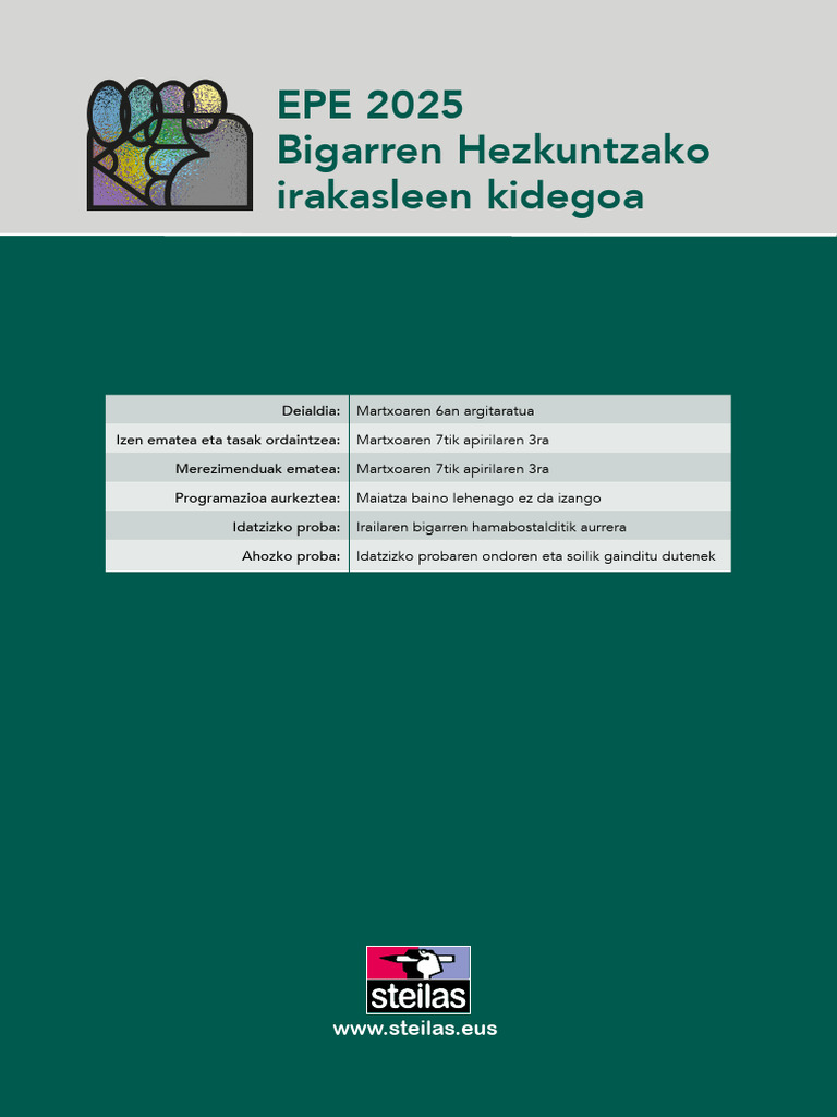 Steilas Epe 2025 | PDF