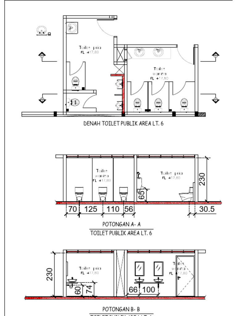 GBR - Pot Toilet Publik Area | PDF