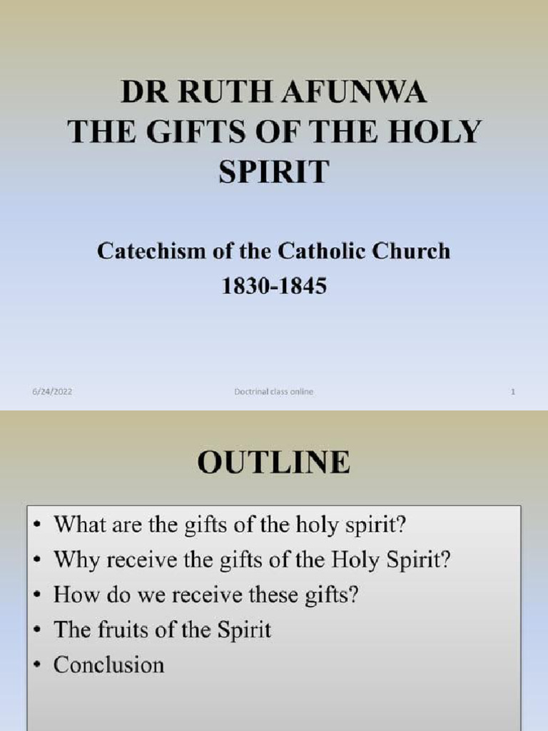 Gifts of The HS | PDF