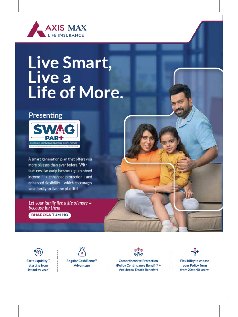 Axis Max Life Smart Wealth Advantage Plan | PDF | Insurance | Life ...
