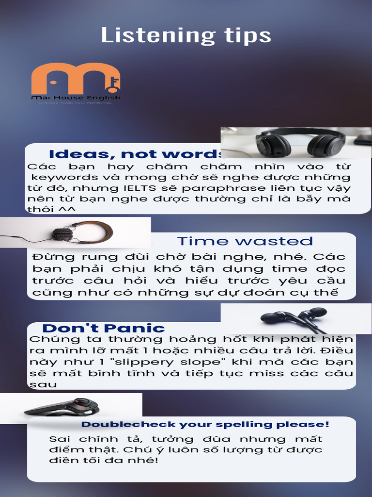 Listening Tips Pdf