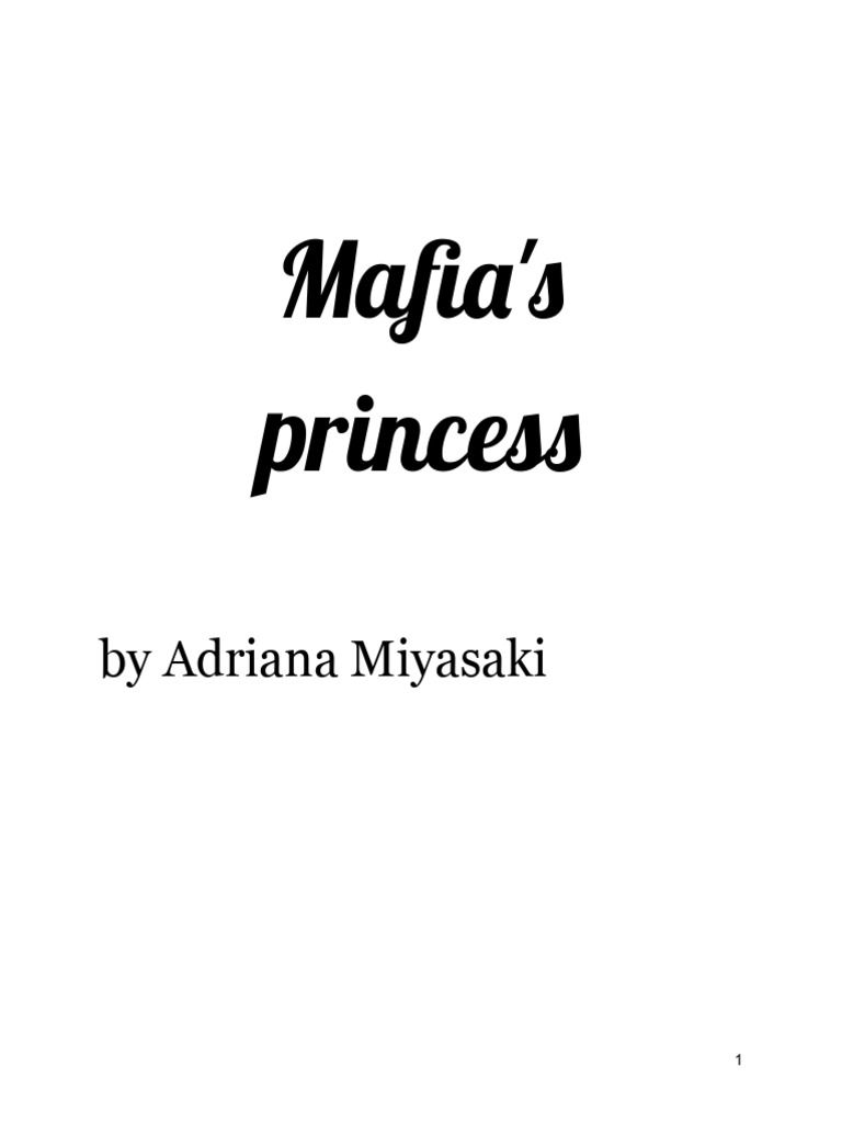 Mafias Princess 1 Pdf