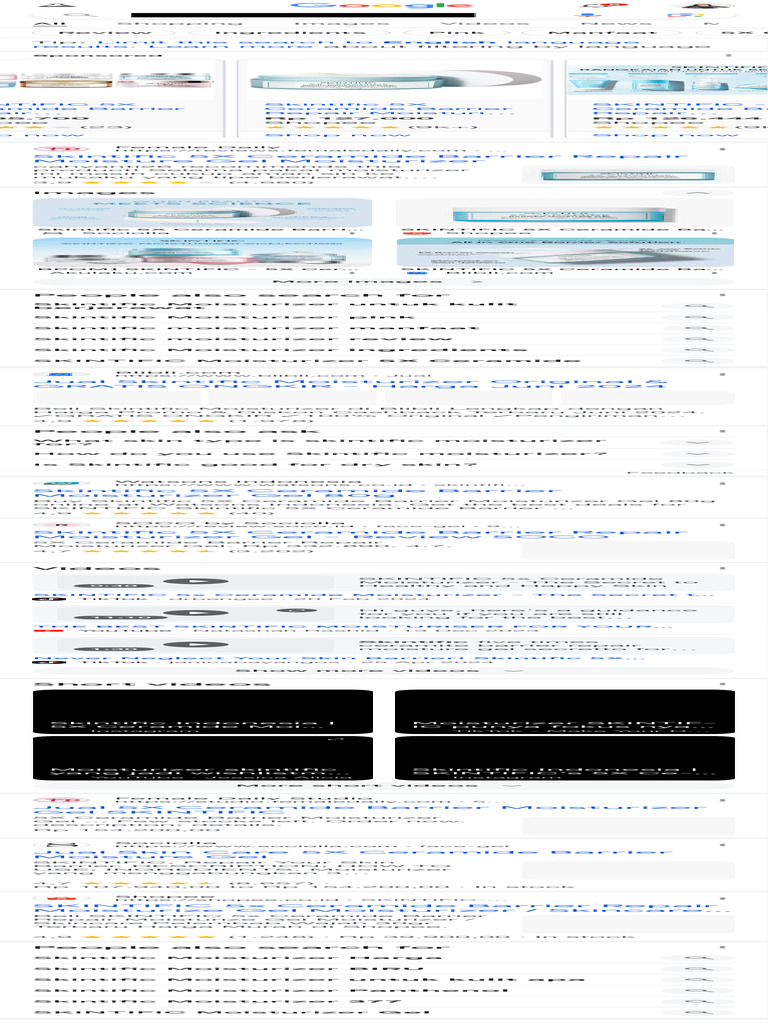 Skintific Moisturizer - Google Search | PDF | Integumentary System ...