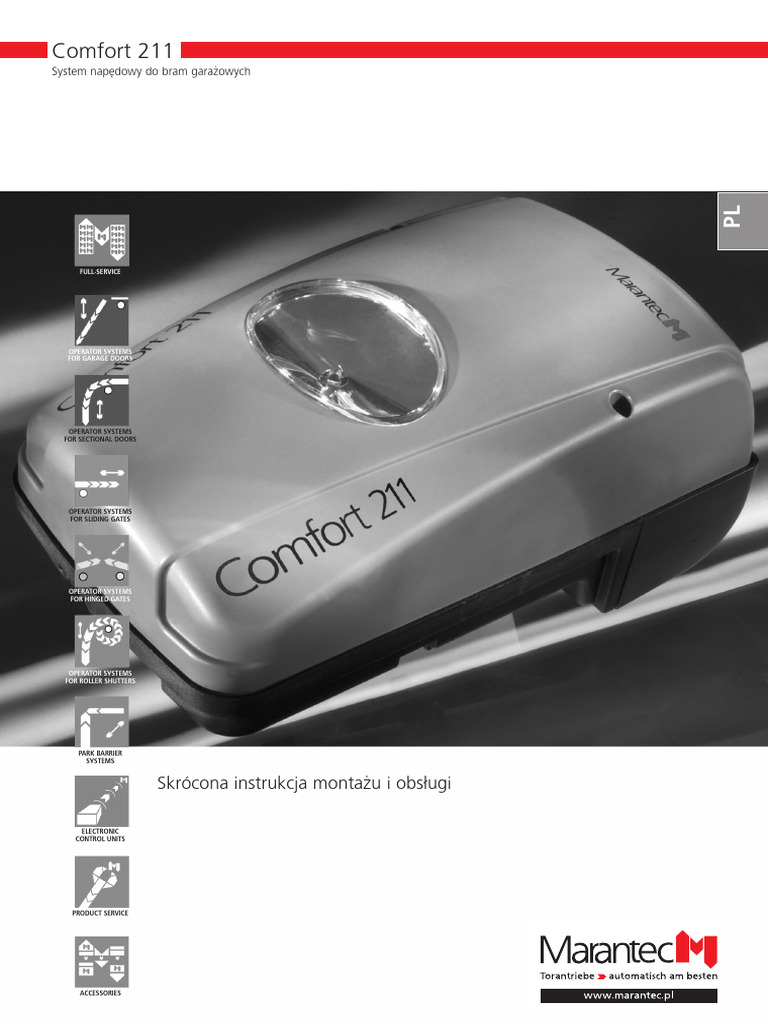 Naped Marantec Comfort 211 | PDF