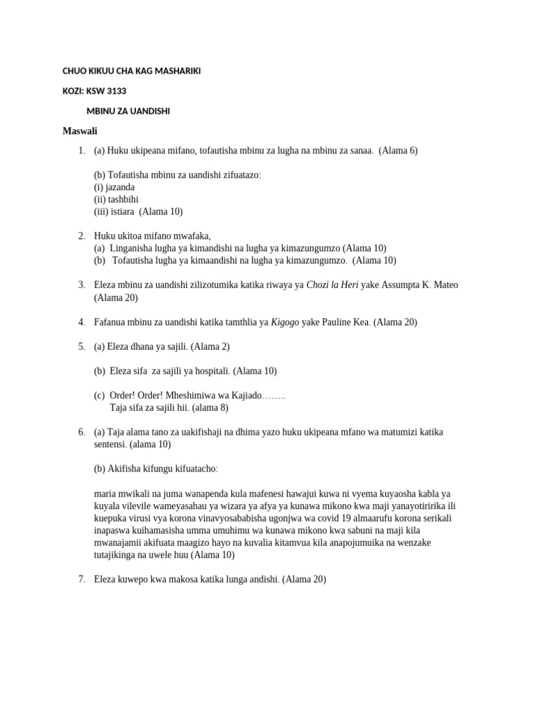 KSW 3133 | PDF