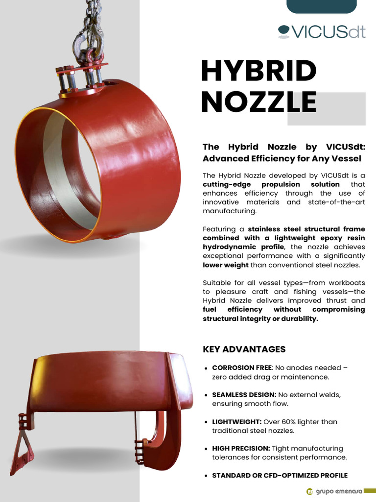VICUSdt Hybrid Nozzle Overview | PDF