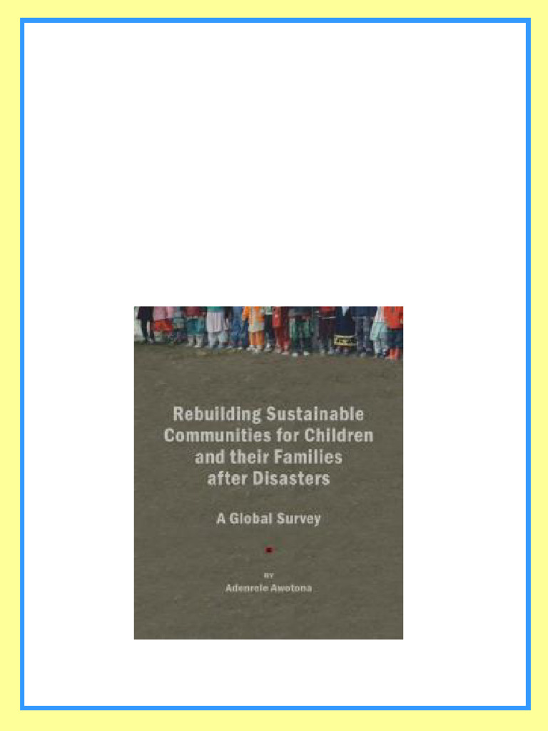 Rebuilding Sustainable Communities For Children and Their Families ...