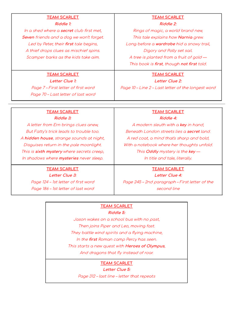 The Secret Code Challenge - Kids | PDF