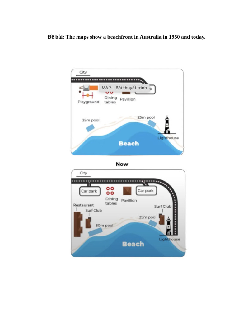 Maps Writing Task 1 | PDF