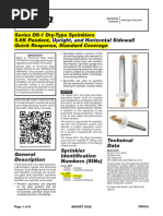 Quartzoid Bulb Sprinkler Specifications | PDF | Fire Sprinkler System