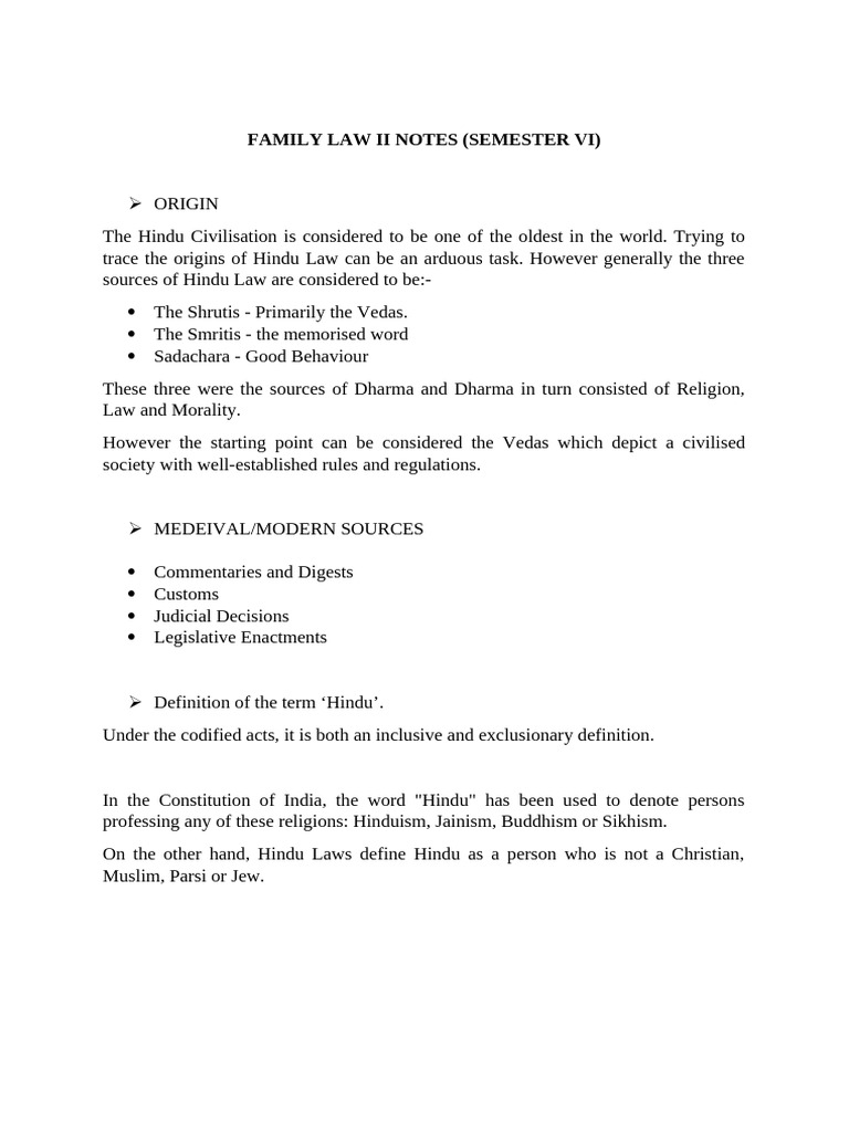 Hindu Law: Key Concepts and Schools | PDF | Dharma | Indian Religions