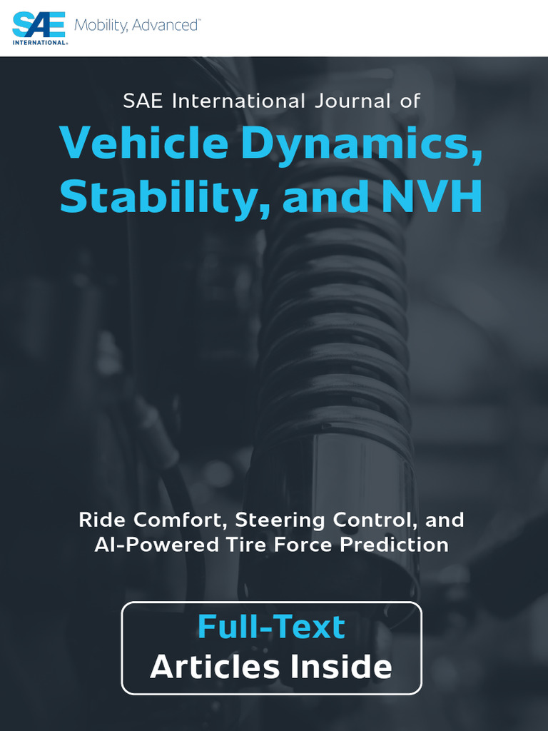 Vehicle Dynamics, Stability, and NVH | PDF | Control Theory | Mechanics