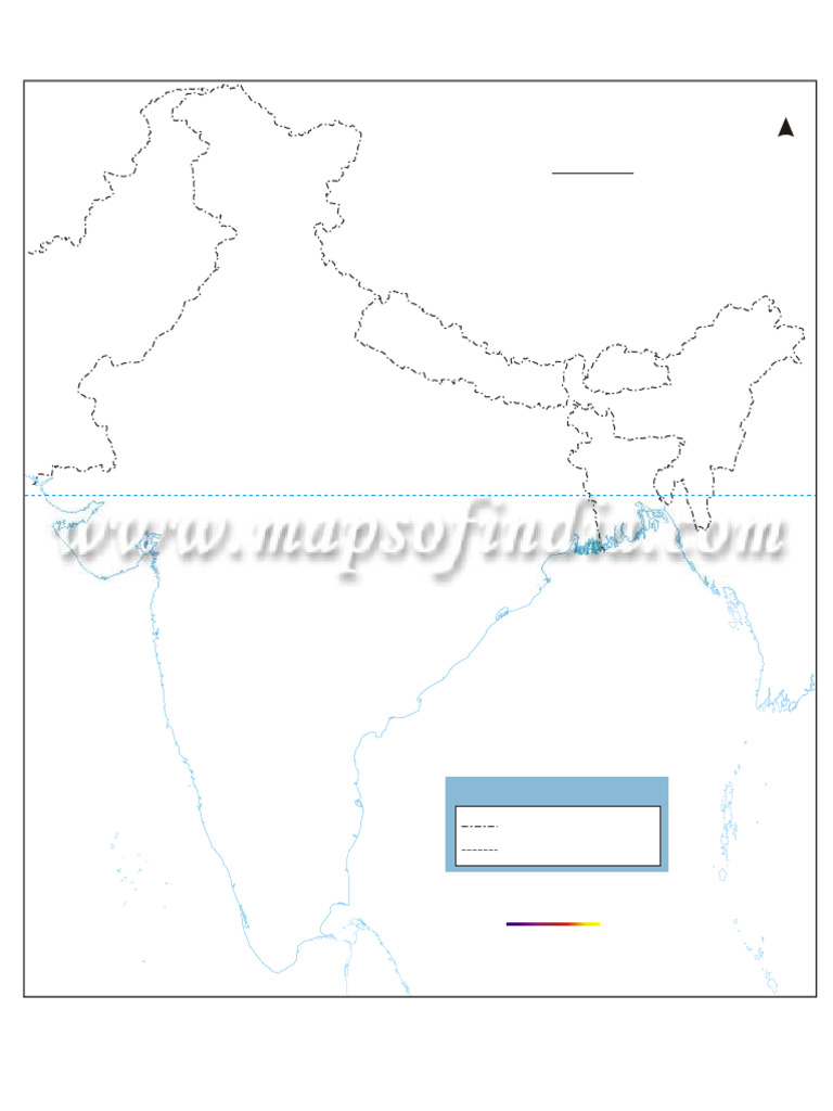 India Physical Map Overview | PDF