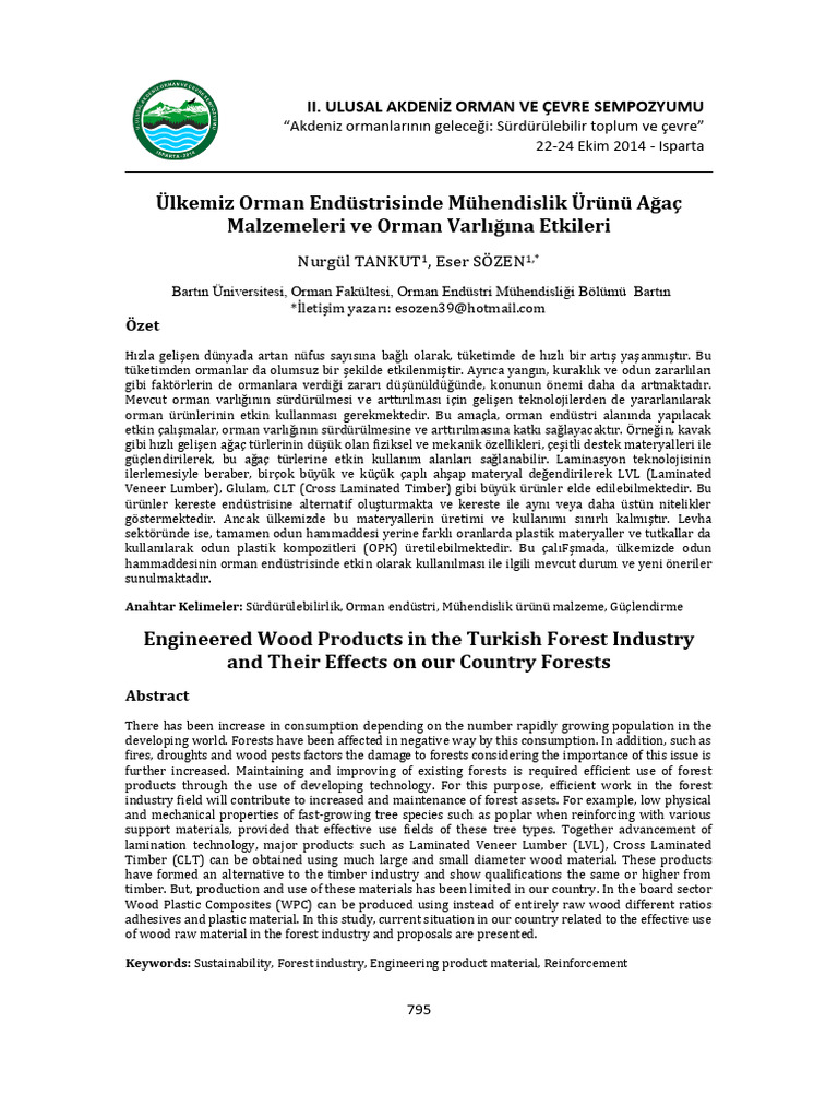 11 Muhendislik Urunu Agac Malzemeler | PDF