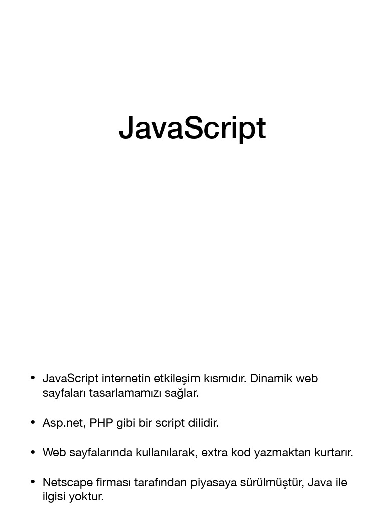 Web Programlama H3 | PDF