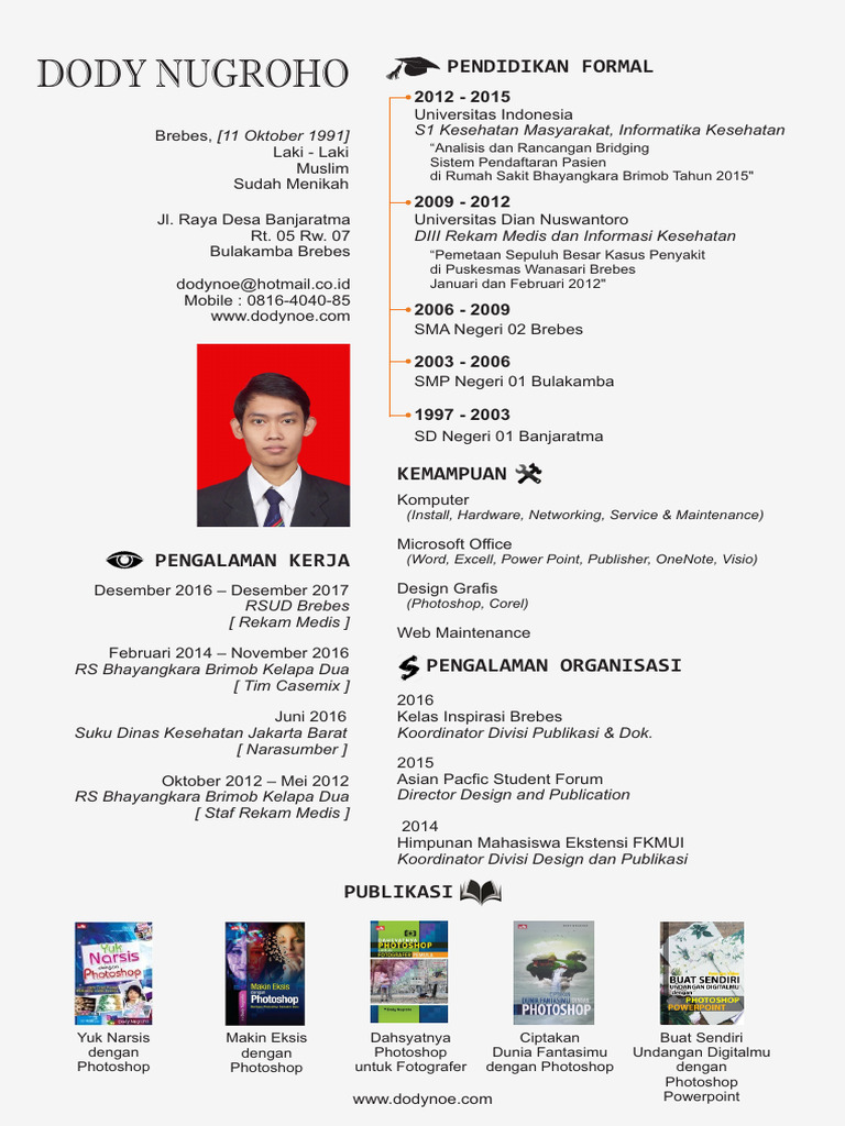 CV Dody Nugroho Umum | PDF
