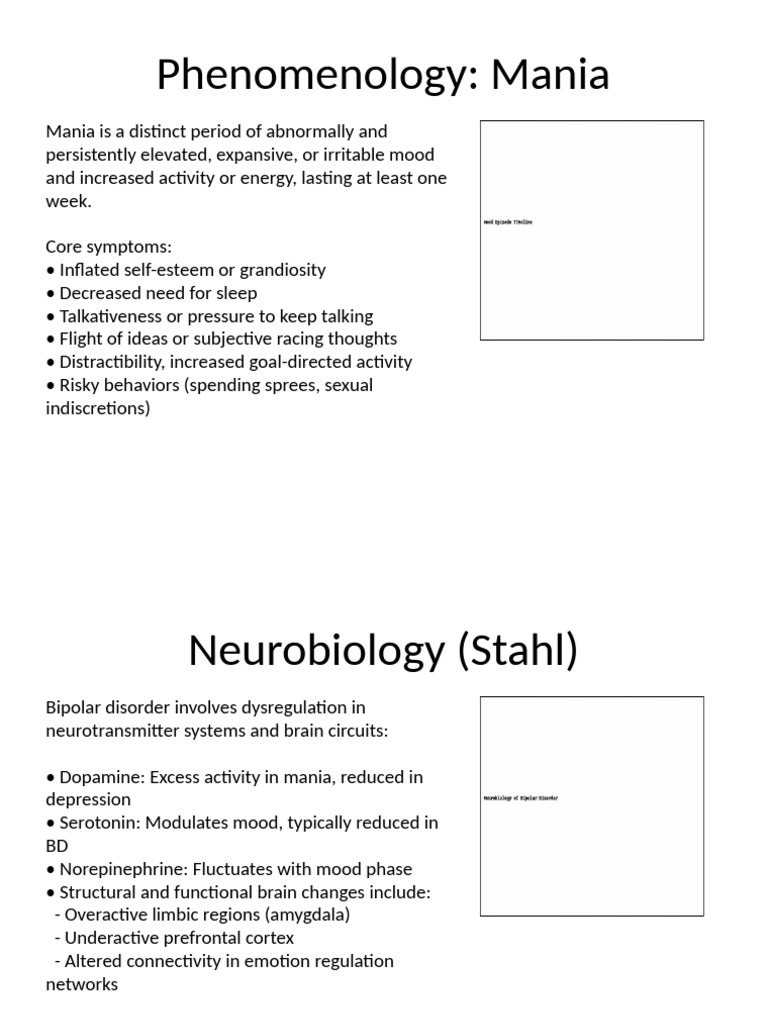 Understanding Mania in Bipolar Disorder | PDF