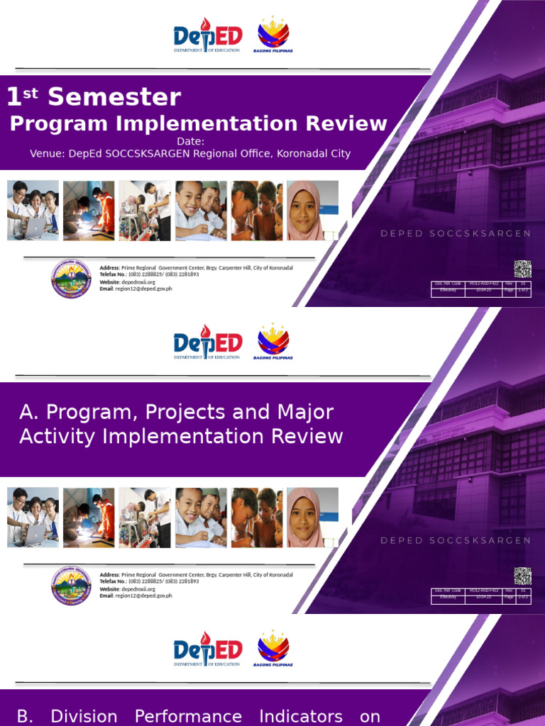 Enclosure 4 To Qad 2025 009 Sdo Enhanced Process On The Conduct of 2nd Program Implementation ...