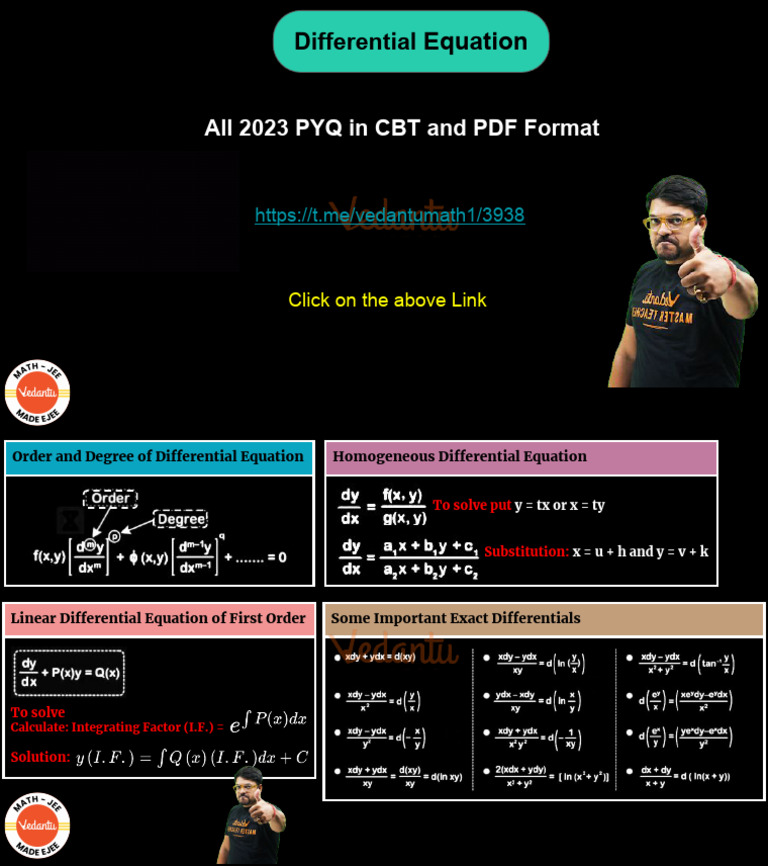 Formula - Differential Equation | PDF