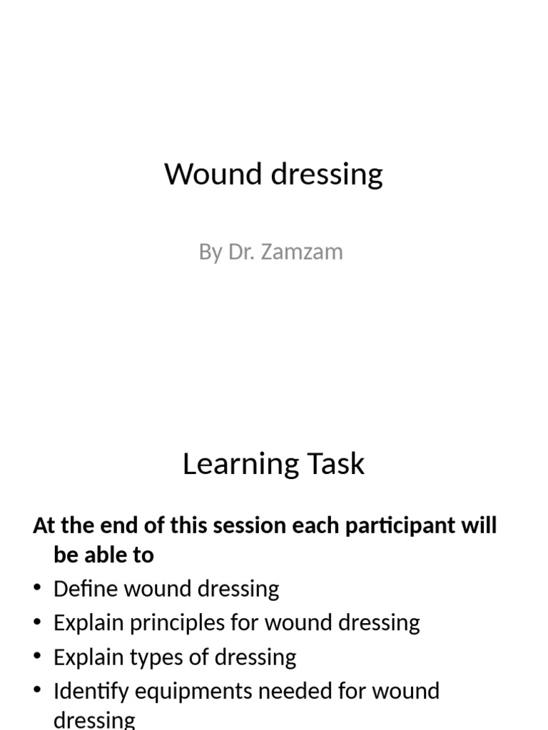 Wound Dressing | PDF