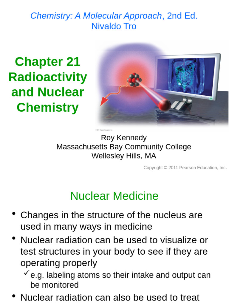 CH 21 Radioactivity and Nuclear Chemistry | PDF | Radioactive Decay ...